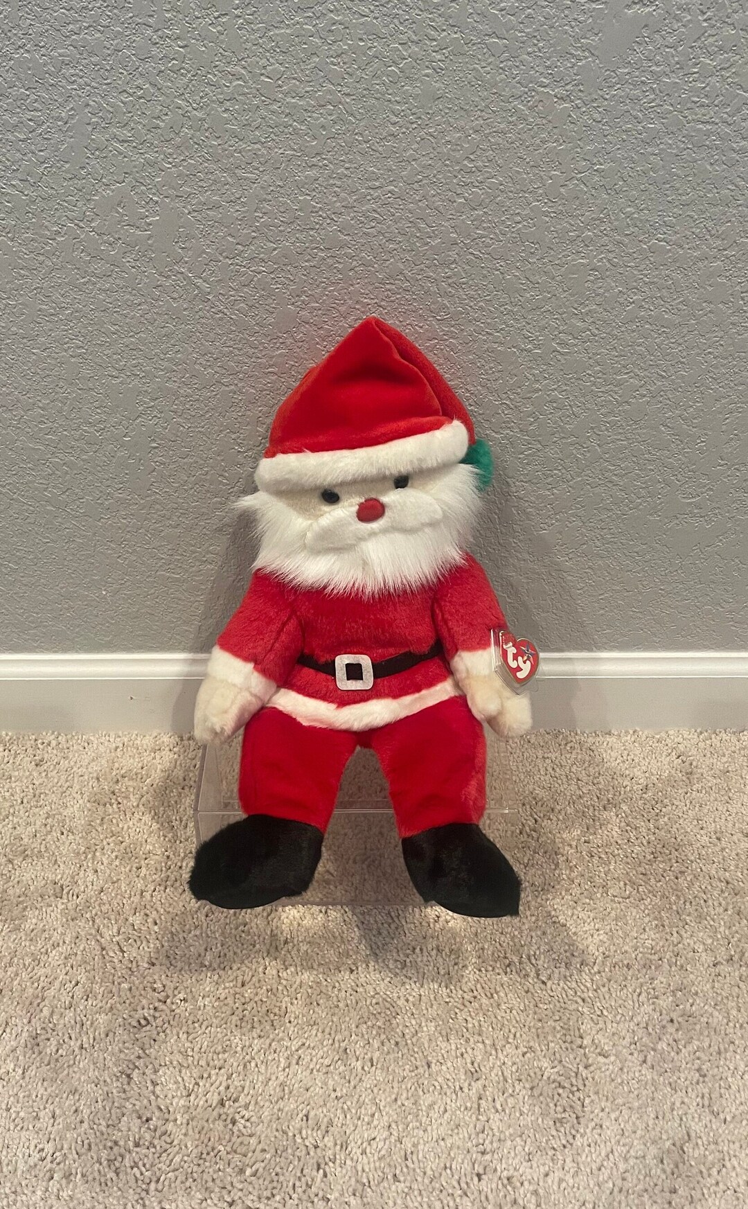 Ty Beanie Buddy (large) - Santa - Christmas Plush (15.5") - Etsy