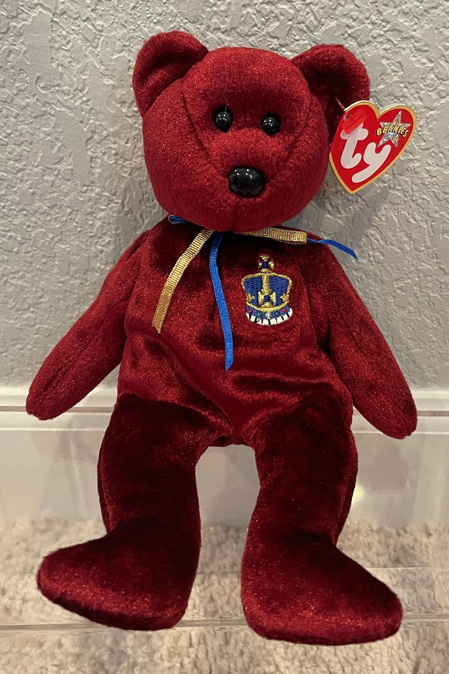 Ty Beanie Babies Celebrations Bear queen Elizabeth II - Etsy
