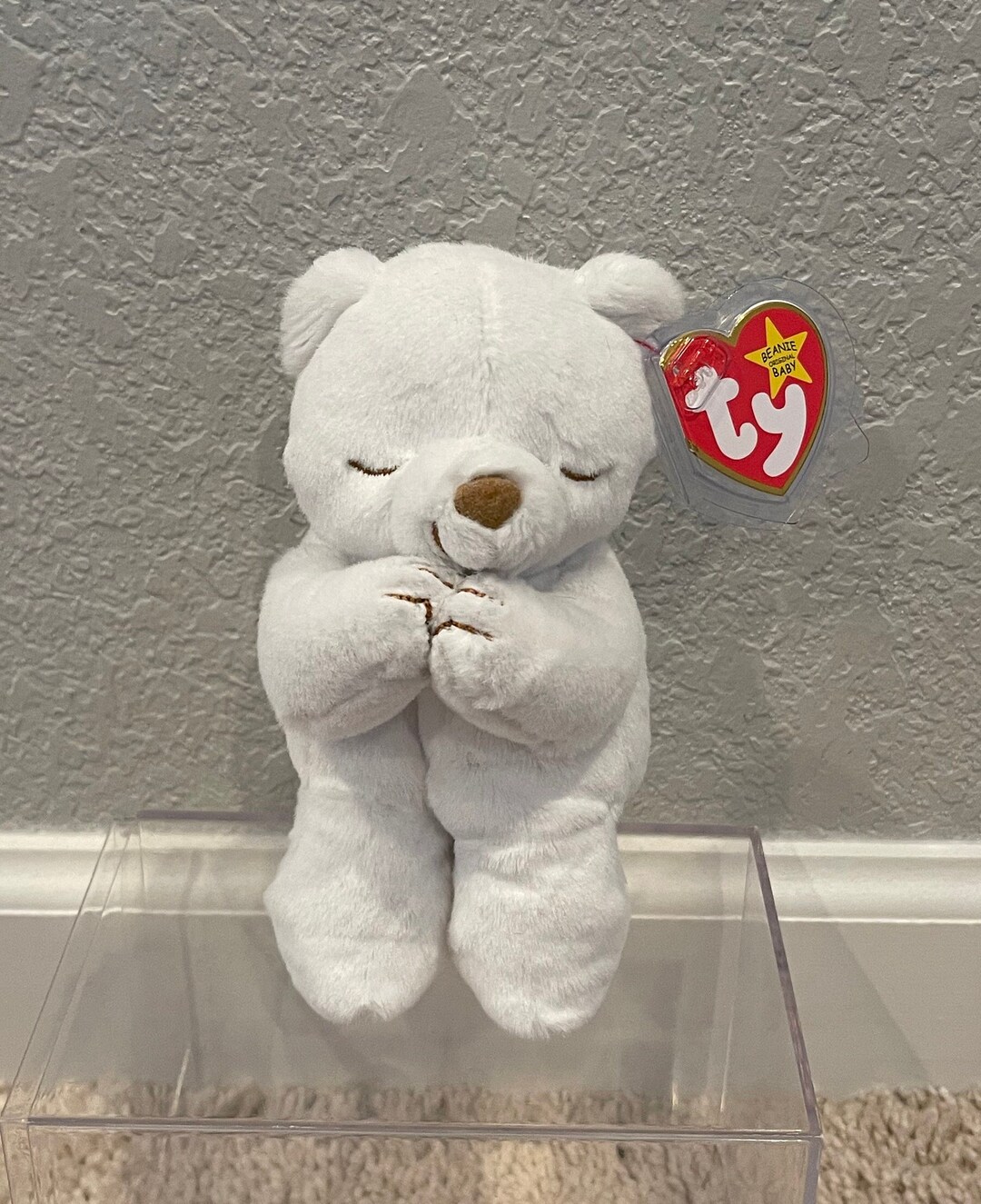 Ty Beanie Babies - Hope II (praying Bear) - 30th Anniversary ...