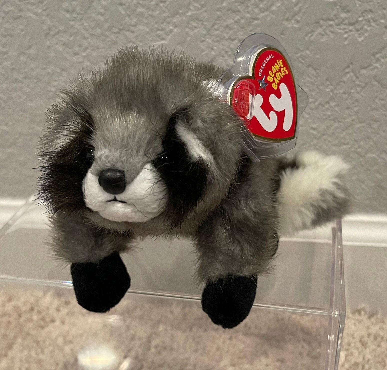 Ty Beanie Babies Raccoon Arctic Fox Red Panda Bear American Pika Snoops Snocap Rusty Stony your Choice Etsy UK