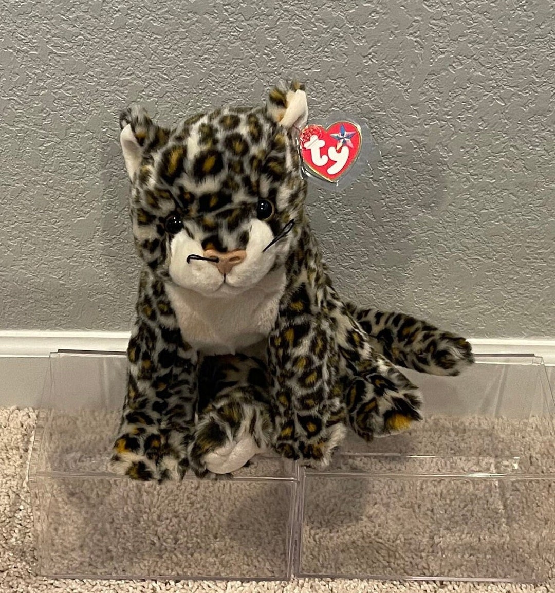 Ty Beanie Buddy (large) - Sneaky - Leopard Cat (10") - Etsy