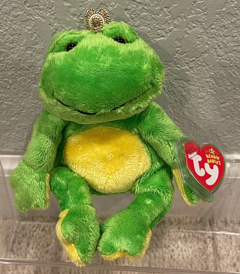 Ty Beanie Babies Reptiles & Amphibians Frogs Croaks - Etsy