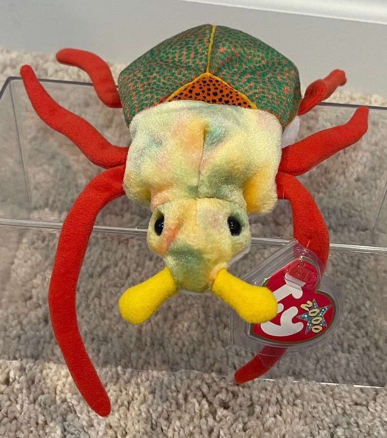 Ty Beanie Babies-bugs/insects-ladybug, Bee, Cicada, Beetle, Butterfly ...