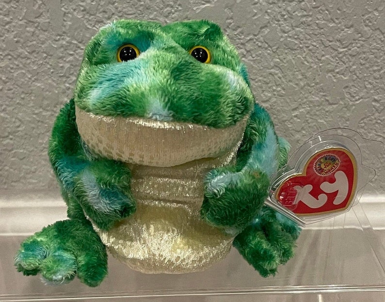 Ty Beanie Babies Reptiles & Amphibians Frogs Croaks - Etsy