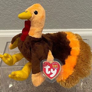 Ty Beanie Babies & Pluffies - Thanksgiving Turkeys - Gobble, Drumstick ...