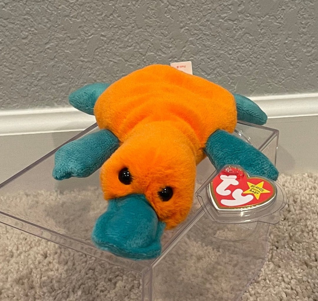 Ty Beanie Babies Patti II platypus 30th Anniversary Commemorative ...