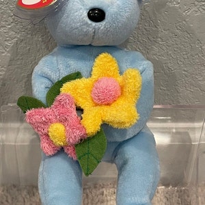Ty Beanie Babies - Spring Flower Bears - Bluebonnet, Raine, Bloom ...