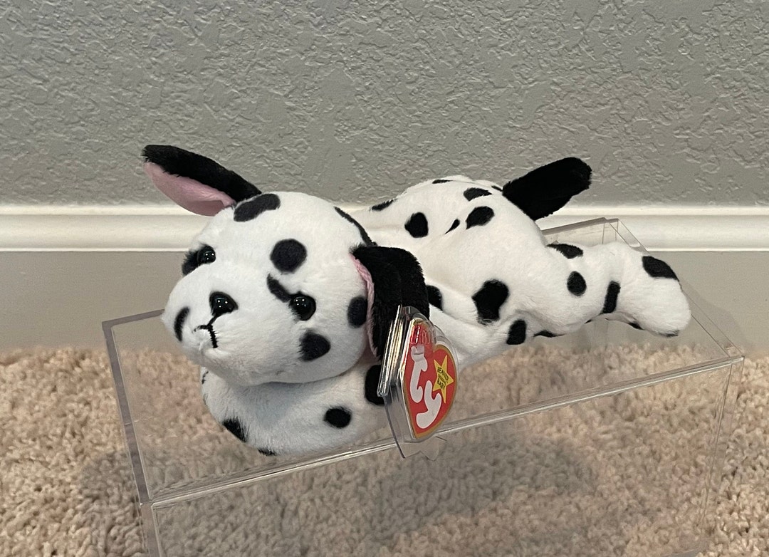 Ty Beanie Babies Dotty II black and White Dalmatian Dog - Etsy