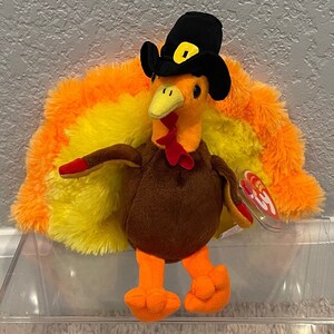 Ty Beanie Babies & Pluffies - Thanksgiving Turkeys - Gobble, Drumstick ...