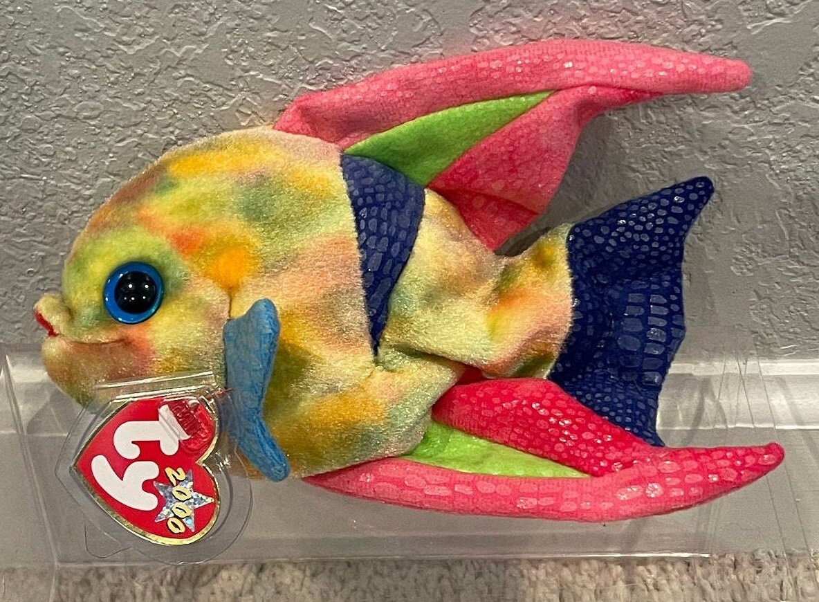 Ty Beanie Babies Fish Oriel Propeller Goldie Aruba - Etsy