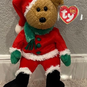 Ty Beanie Babies - Christmas Bears - Flaky, Snowbelles, Cand-e, Kringle ...
