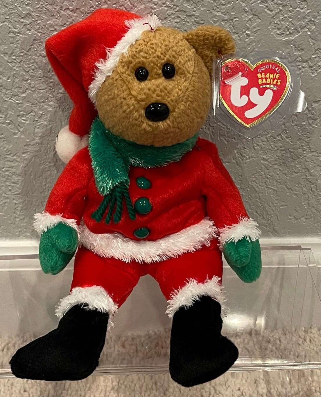 Ty Beanie Babies - Christmas Bears - Flaky, Snowbelles, Cand-e, Kringle ...