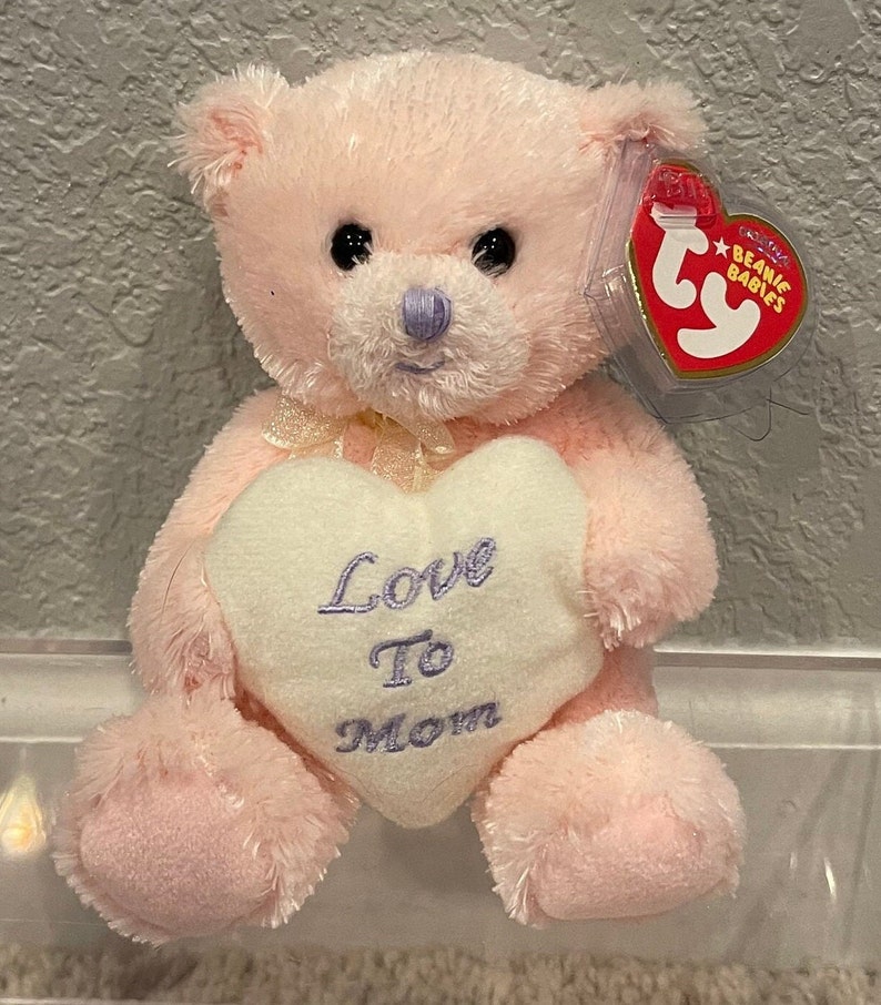 Ty Beanie Babies - Mother's Day Bears - Dear Mom, Love U Mom, Dearly ...