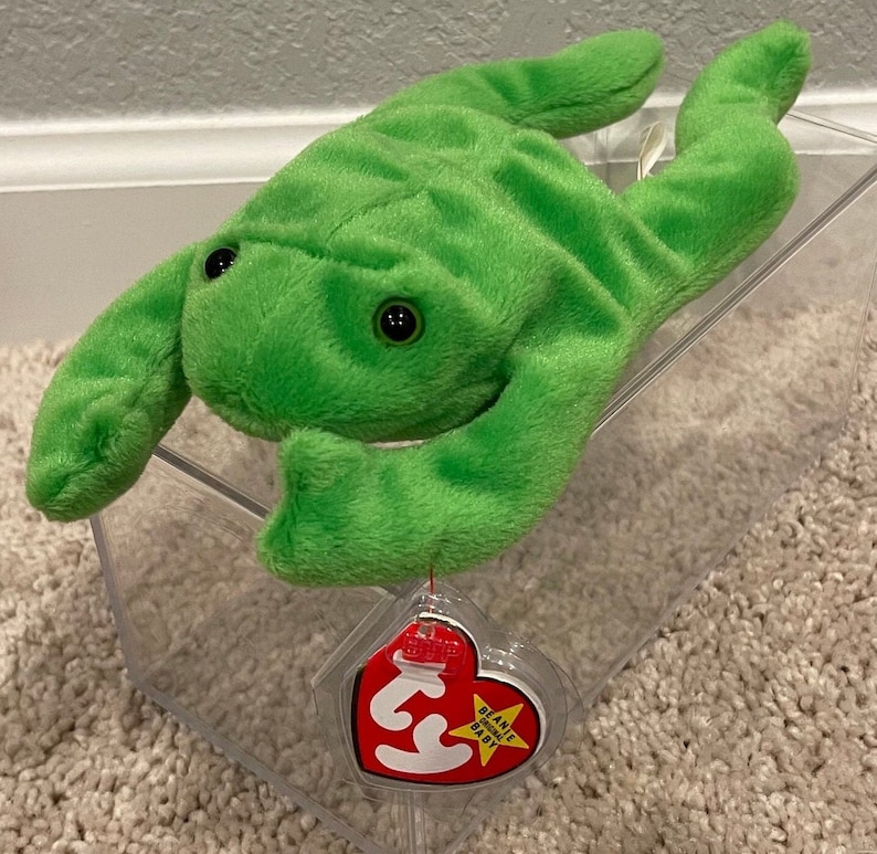 Ty Beanie Babies Reptiles & Amphibians Frogs Croaks - Etsy
