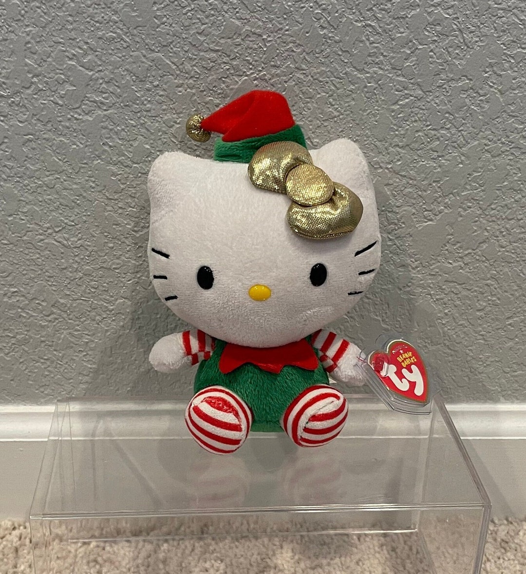 Ty Beanie Babies Hello Kitty Christmas Elf - Etsy
