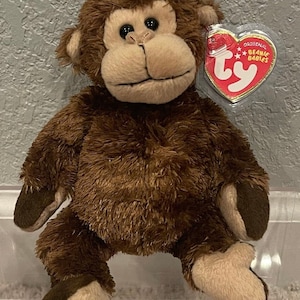 Ty Beanie Babies - Jungle Animals - Monkeys, Orangutans, Lemurs - Vines ...