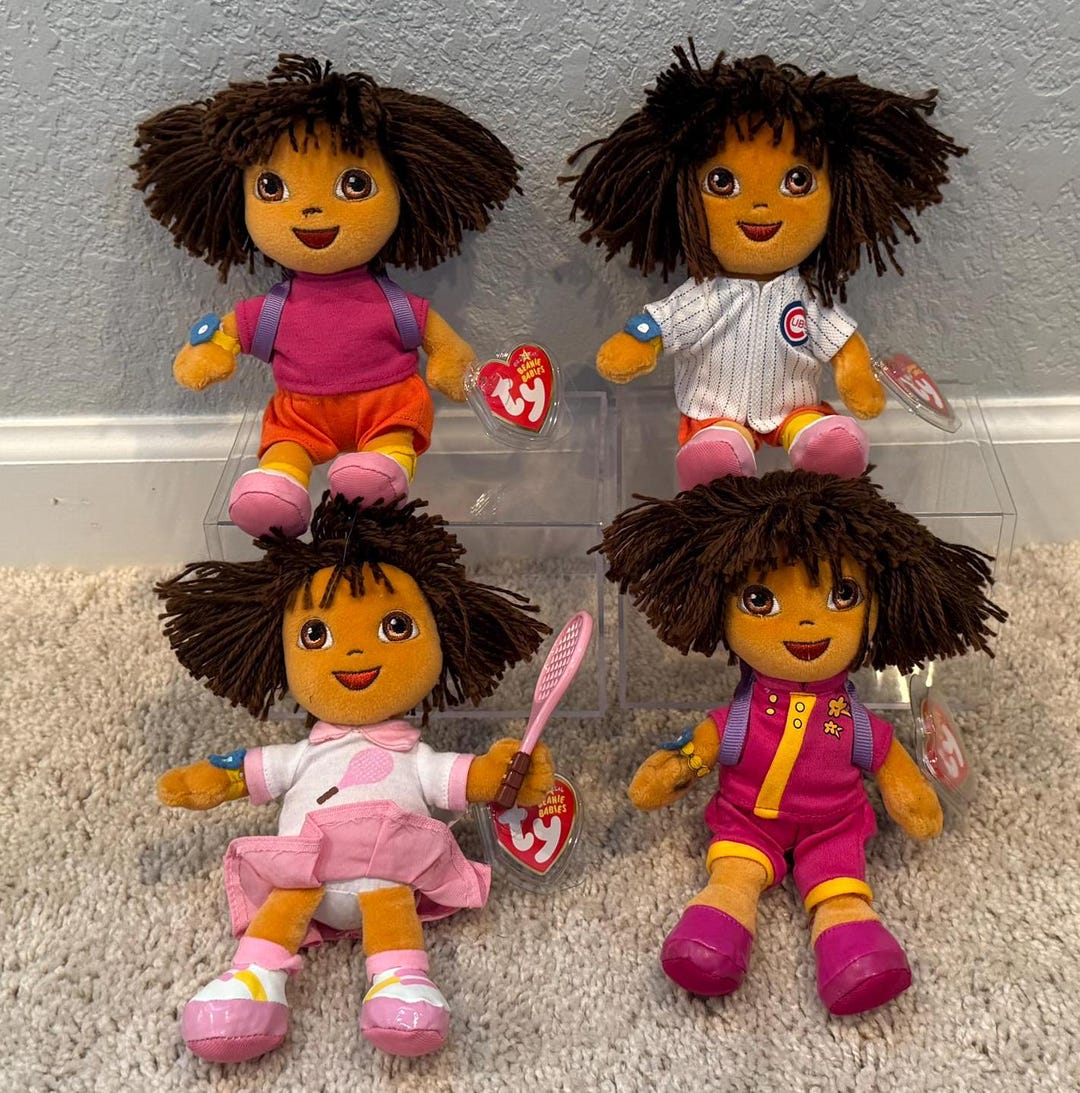 Ty Beanie Babies - Dora the Explorer (nickelodeon Exclusives) - Dora ...