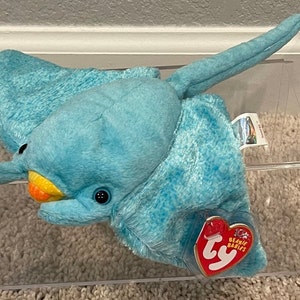 Ty Beanie Babies - Ocean - Seahorse, Seal, Octopus, Squid, Stingray ...