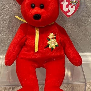 Ty Beanie Babies - Asia Pacific Flower Bears - Mugungwha, Wattlie ...