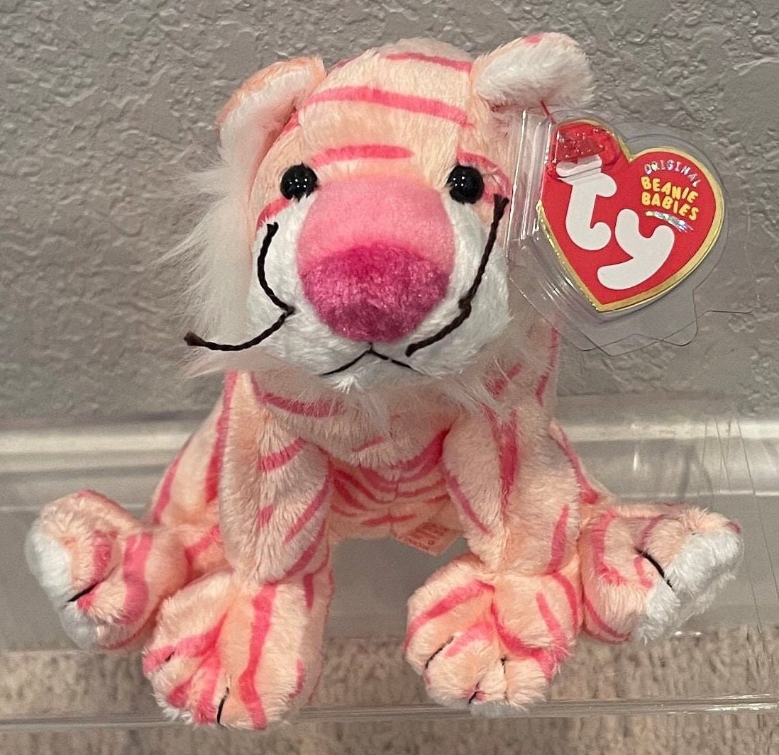 Ty Beanie Babies - Cats - Tigers, Leopards, Jaguars, Snow Leopard ...