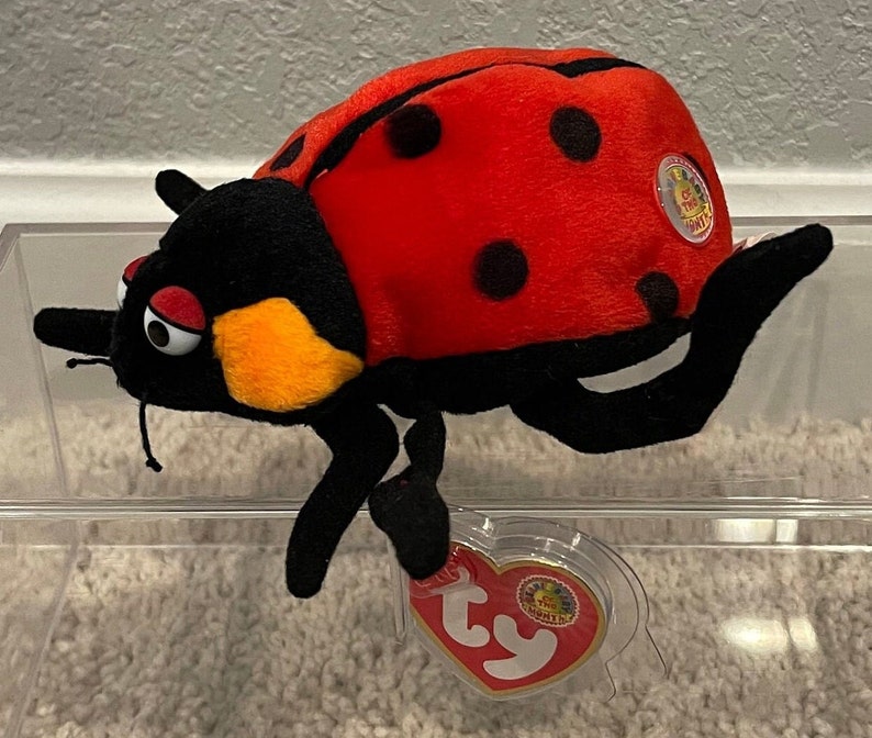 Ty Beanie Babies-bugs/insects-ladybug, Bee, Cicada, Beetle, Butterfly ...