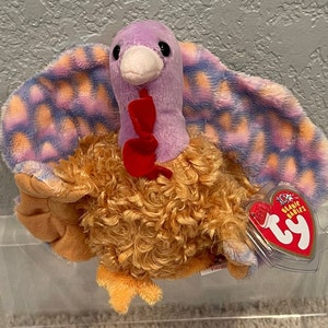 Ty Beanie Babies & Pluffies - Thanksgiving Turkeys - Gobble, Drumstick ...