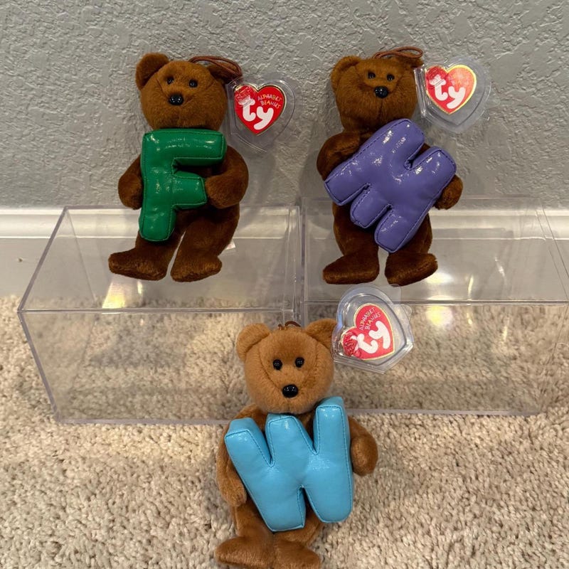 Alphabet Plushies - Etsy