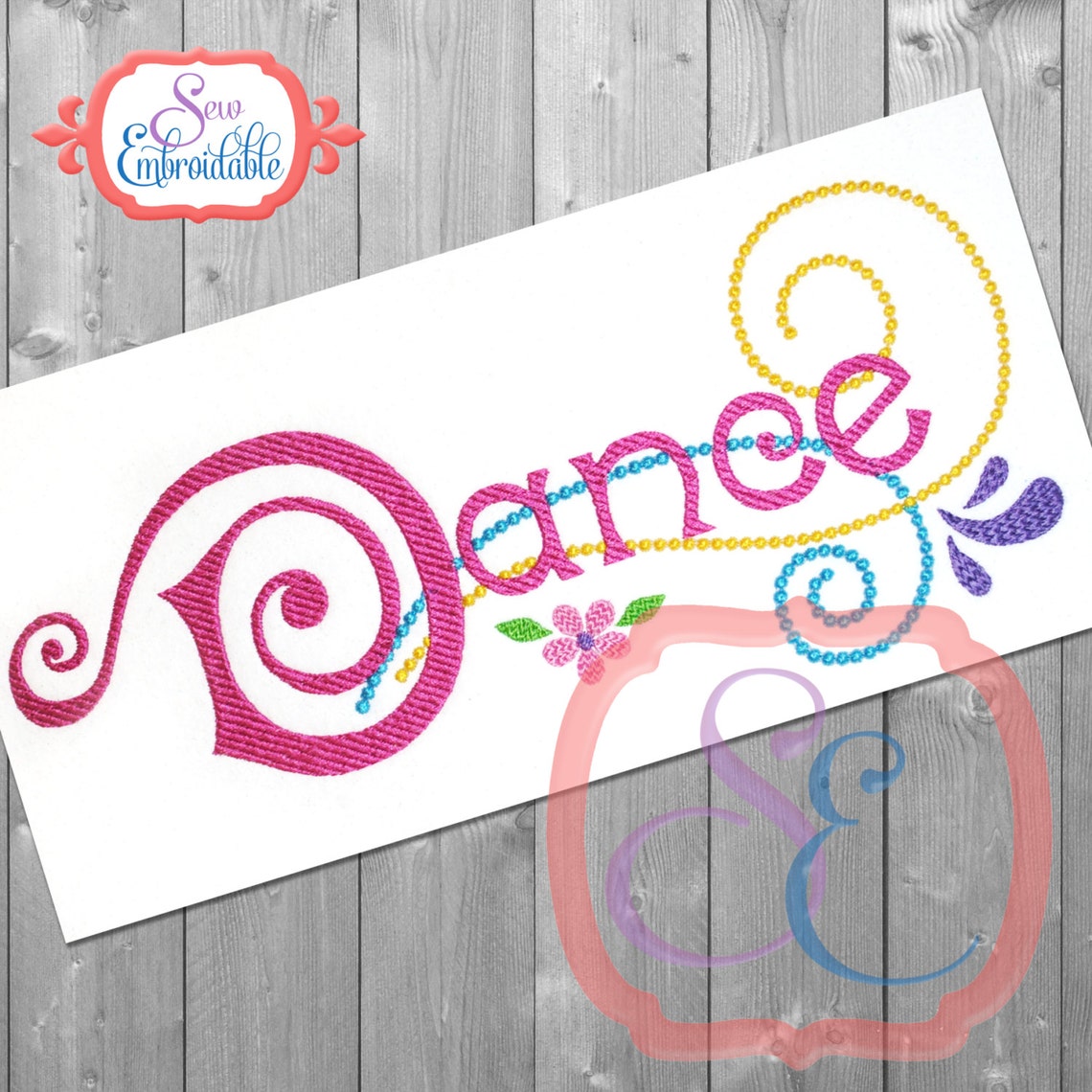 Dance Swirl Design for Machine Embroidery INSTANT DOWNLOAD - Etsy