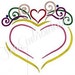 Flourish Heart Frame Applique Design for Machine Embroidery - Etsy