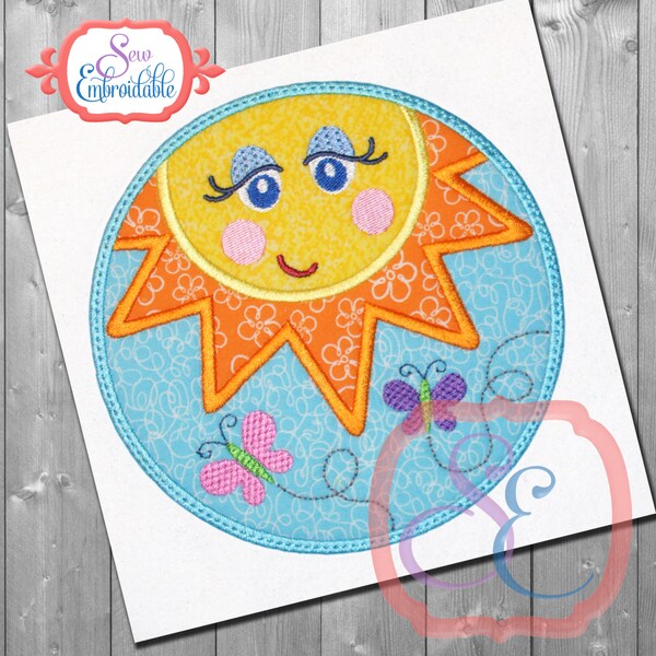 Sunshine Applique - Etsy