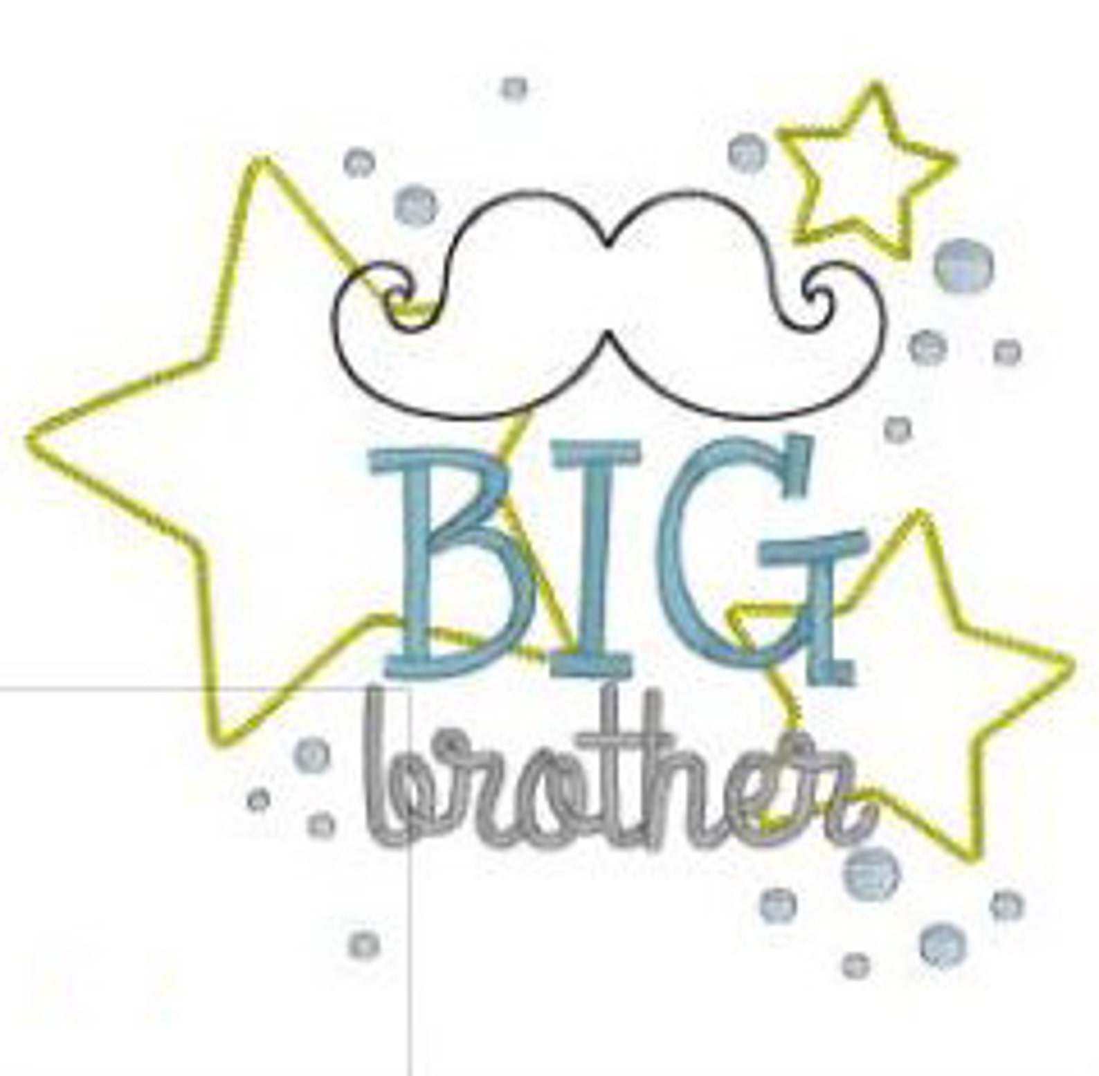 BIG BROTHER Embroidery Design for Machine Embroidery Instant - Etsy
