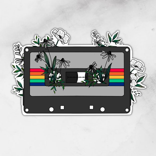 Cassette Tape Stickers - Etsy