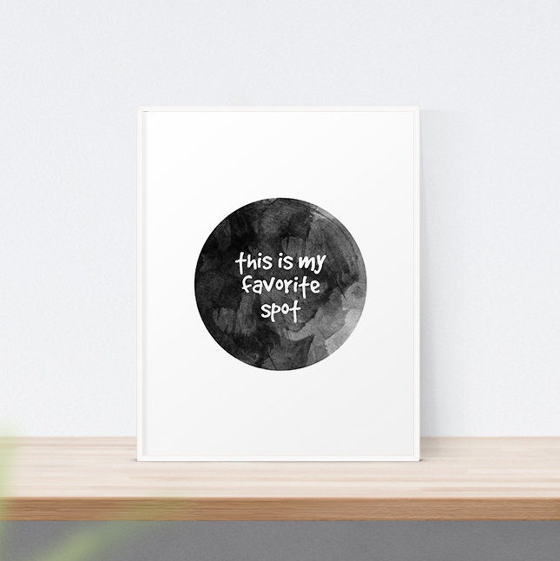 My Favorite Spot Art Print - Etsy