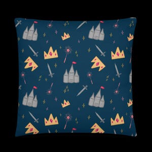 Princess Castle Seamless Pattern – Fairytale Digital Paper – Instant ...