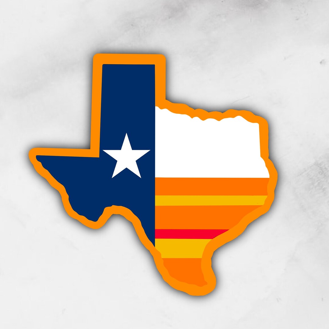 Houston Astros Sticker - Etsy