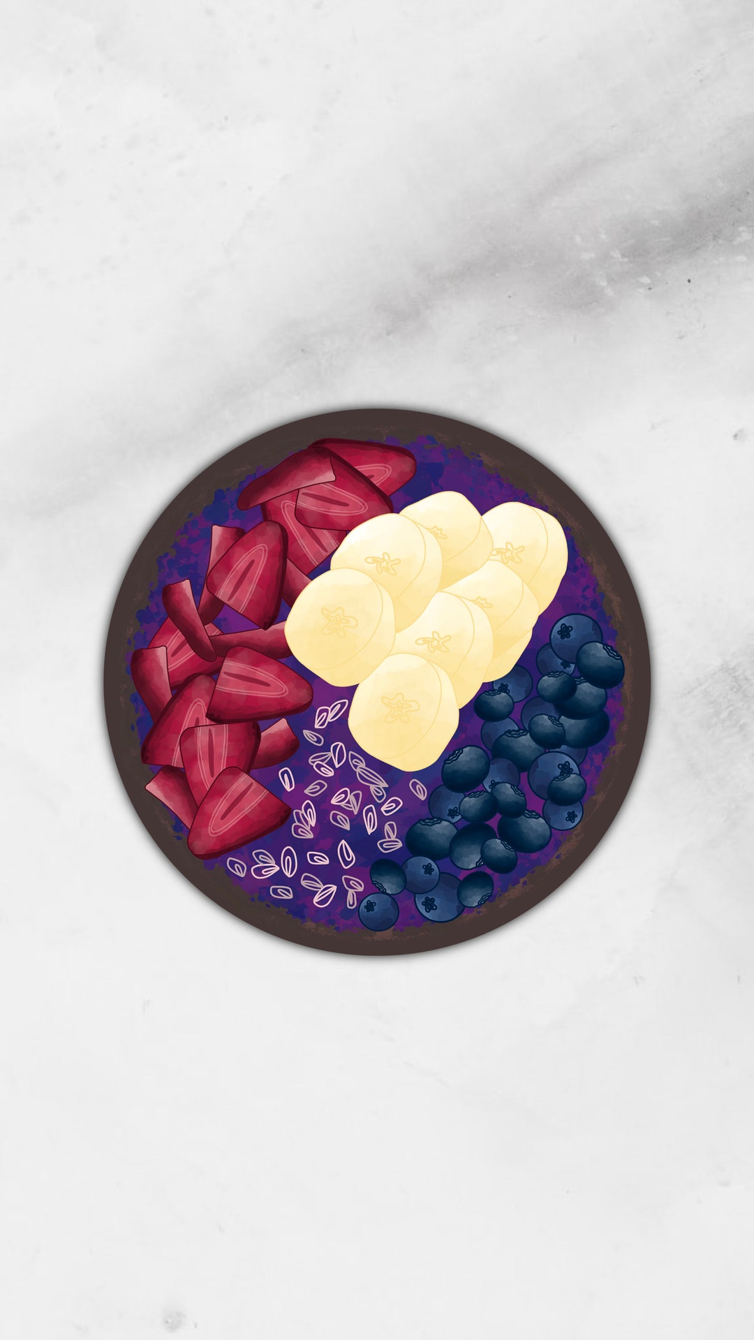 Açaí Bowl | Sticker - Etsy