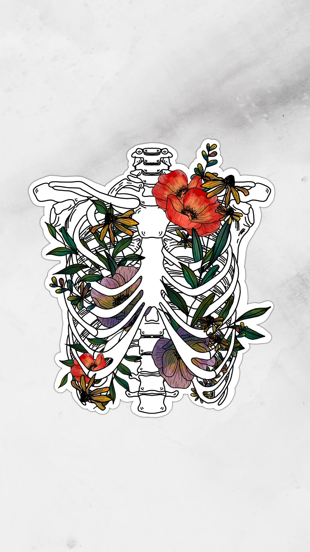 Ribs | Sticker - Etsy