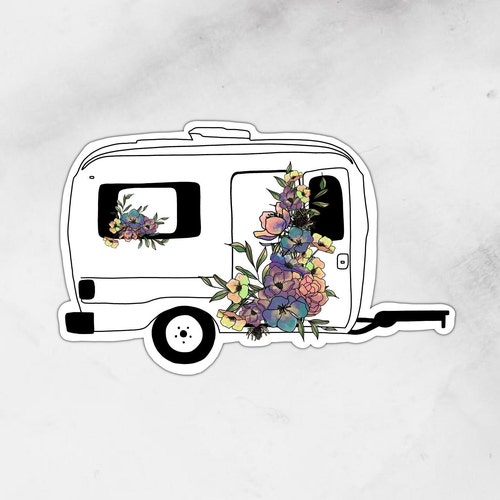 Rainbow Planet Sticker | Etsy