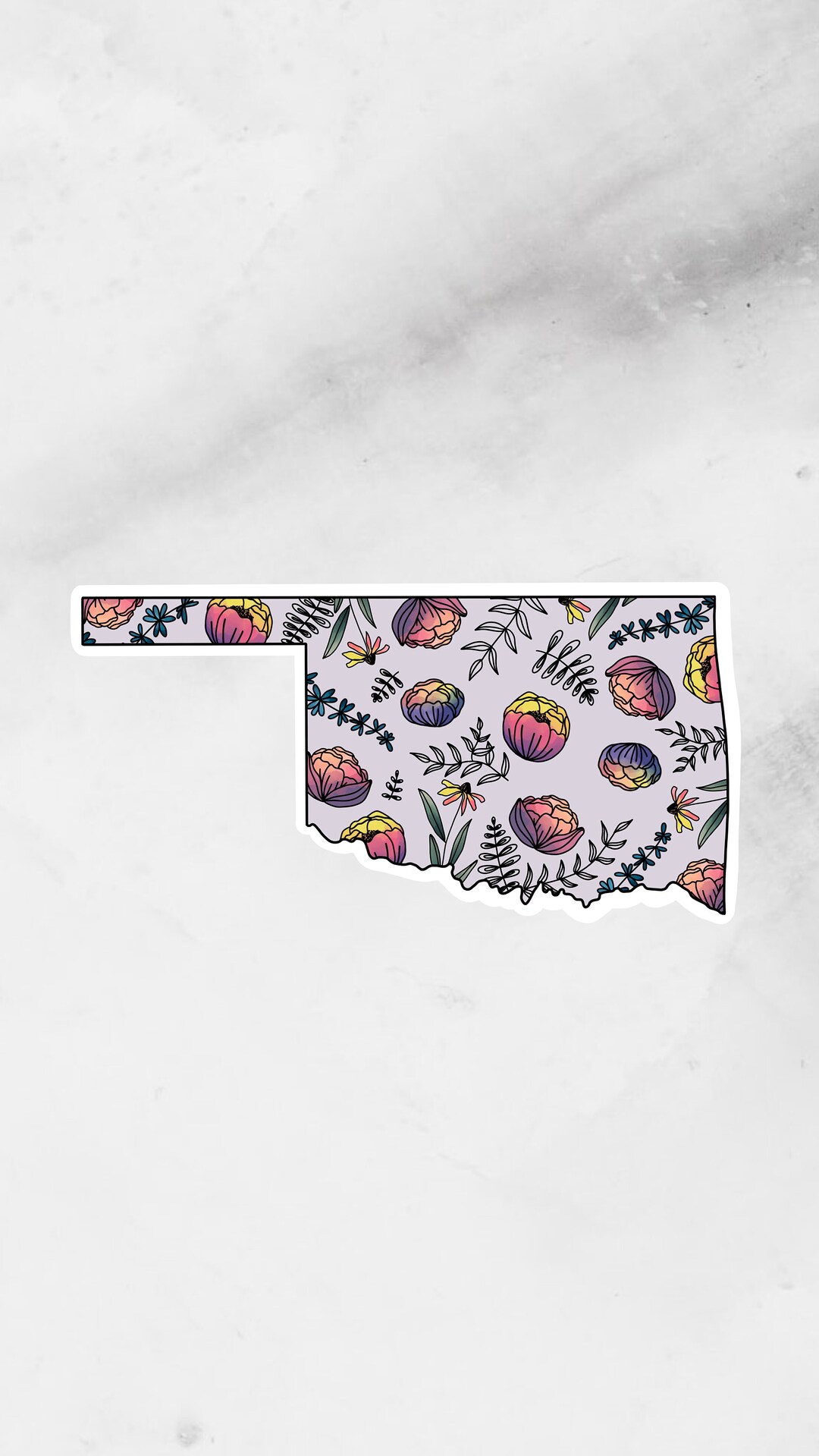 Oklahoma | Sticker - Etsy