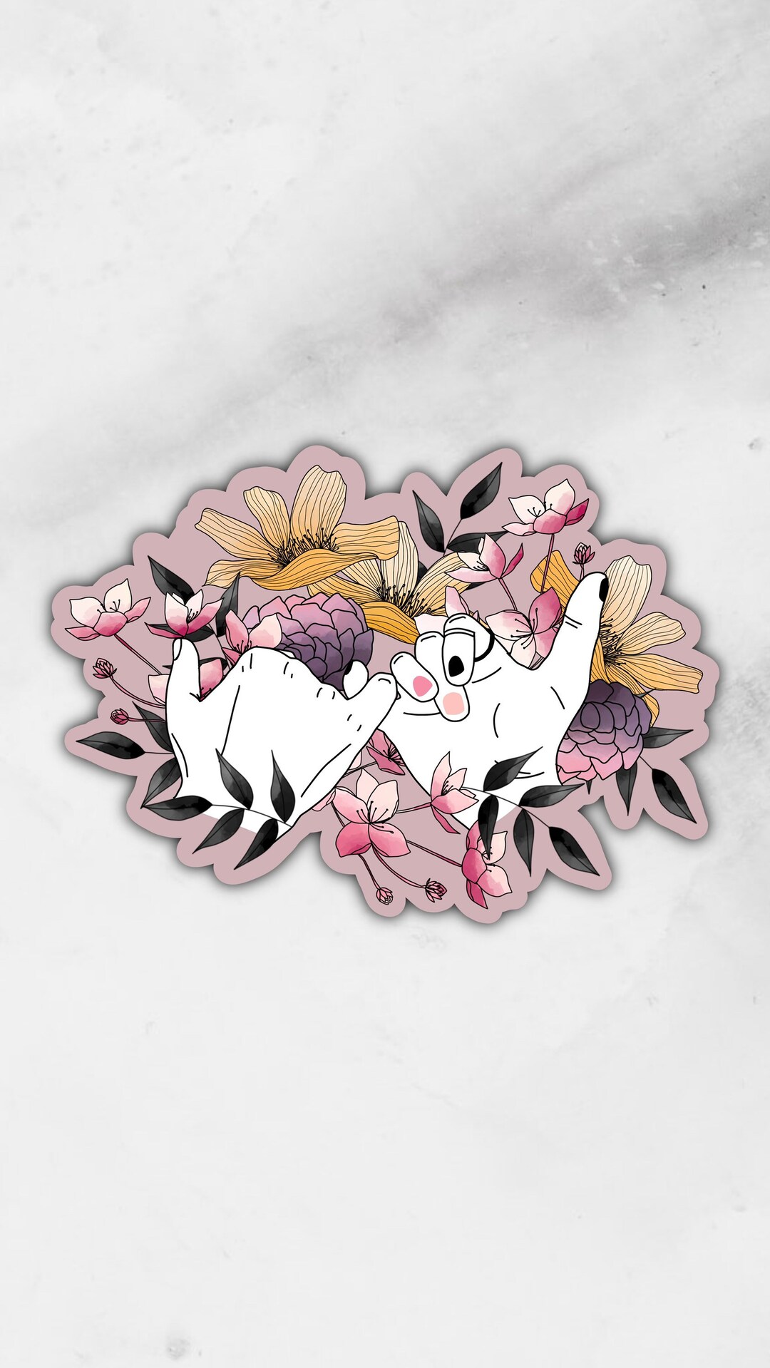 Pinky Promise | Sticker - Etsy