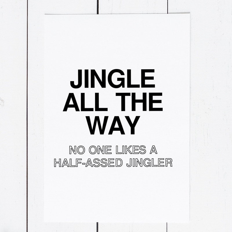 Half Assed Jingler - Etsy