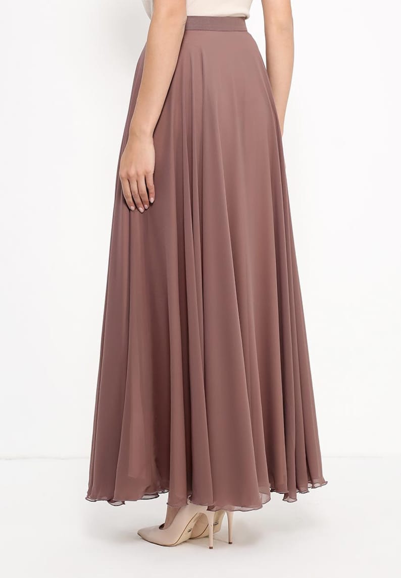 Maxi chiffon Rock / lange Damen Rock | Etsy Maxi chiffon Rock / lange Damen Rock | Etsy