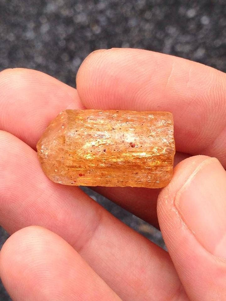 True Golden IMPERIAL TOPAZ w/ Shimmering Honey Orange Color Very Gemmy ...