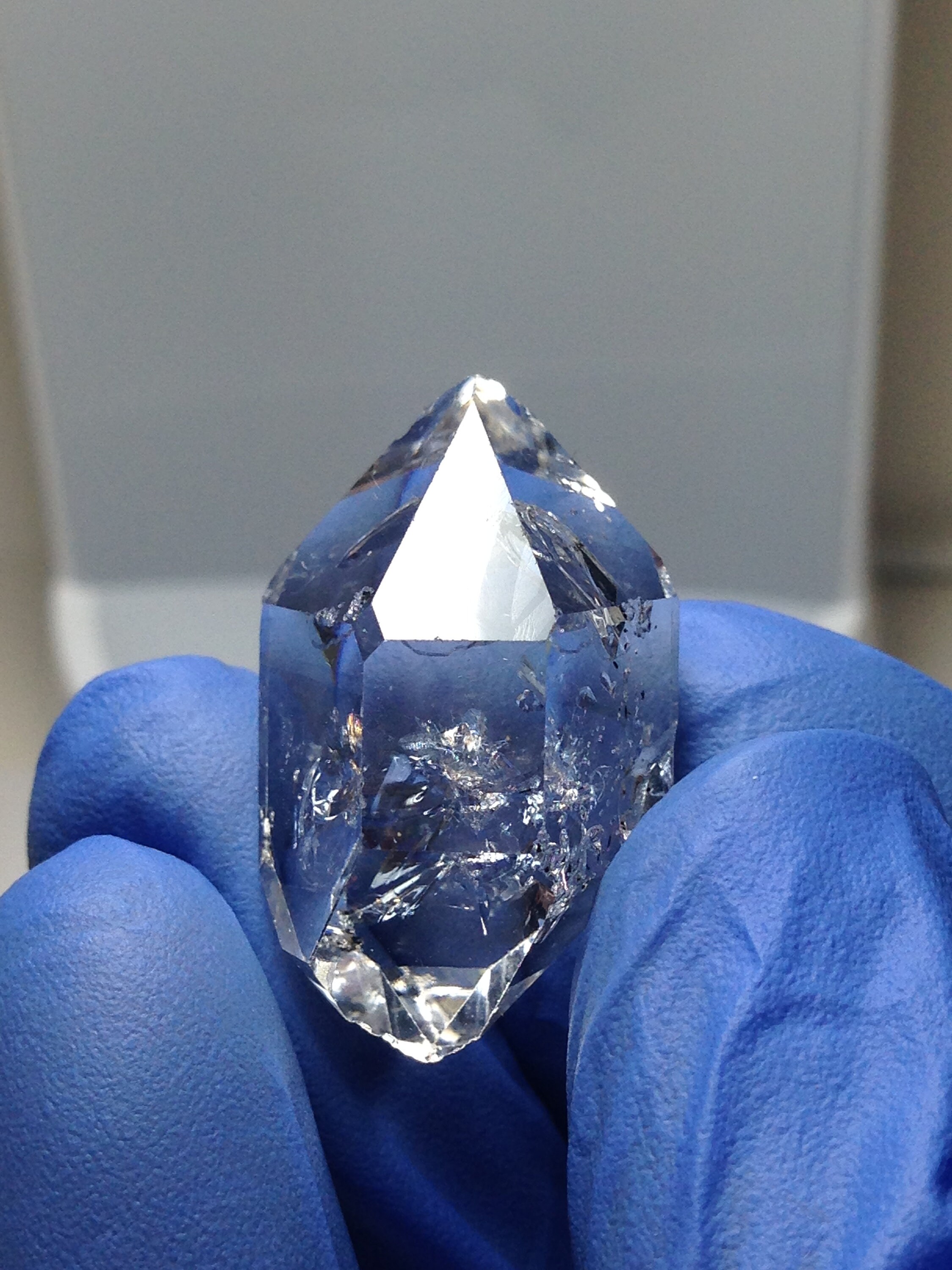 Herkimer Diamond DOW Channeler Crystal w/ Plasma inclusions Isis and ...