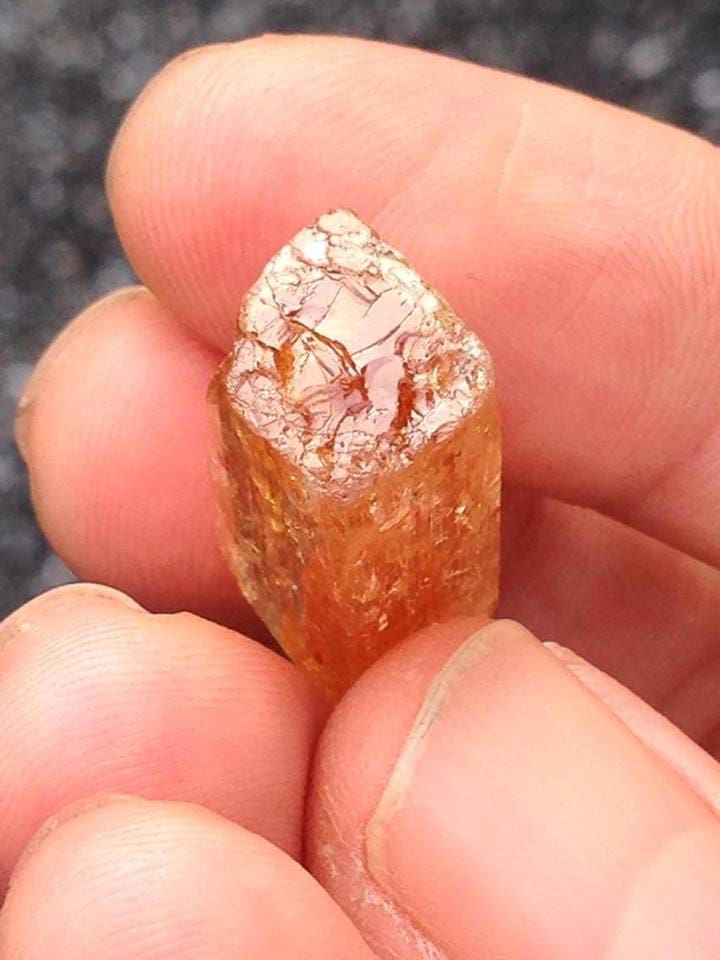 True Golden IMPERIAL TOPAZ w/ Shimmering Honey Orange Color Very Gemmy ...