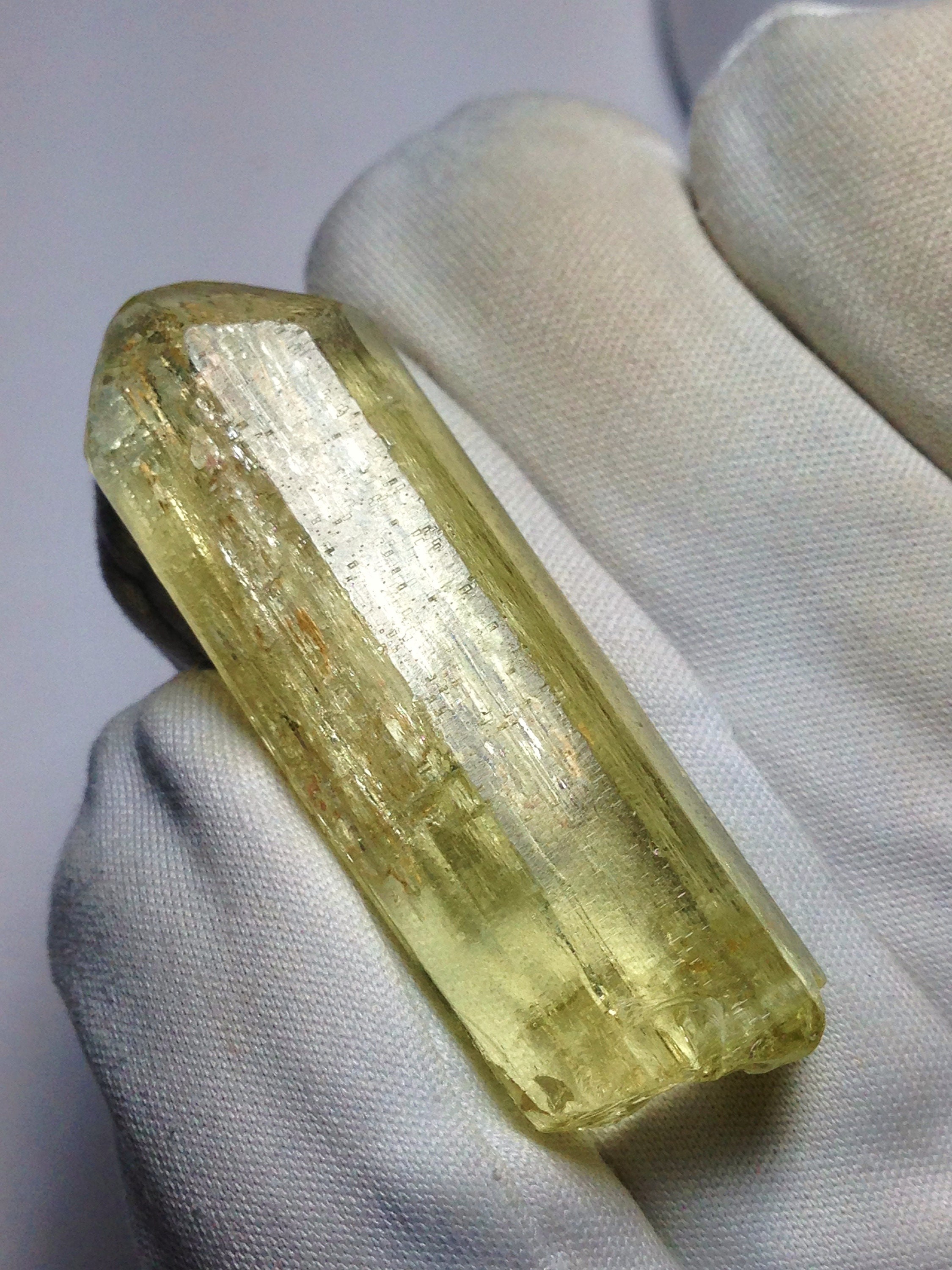 Rare Top Quality Heliodor Crystal from Barra de Salinas w/ Box Etching ...