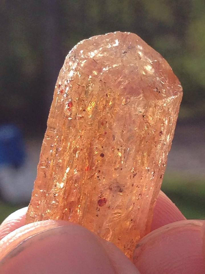 True Golden IMPERIAL TOPAZ w/ Shimmering Honey Orange Color Very Gemmy ...