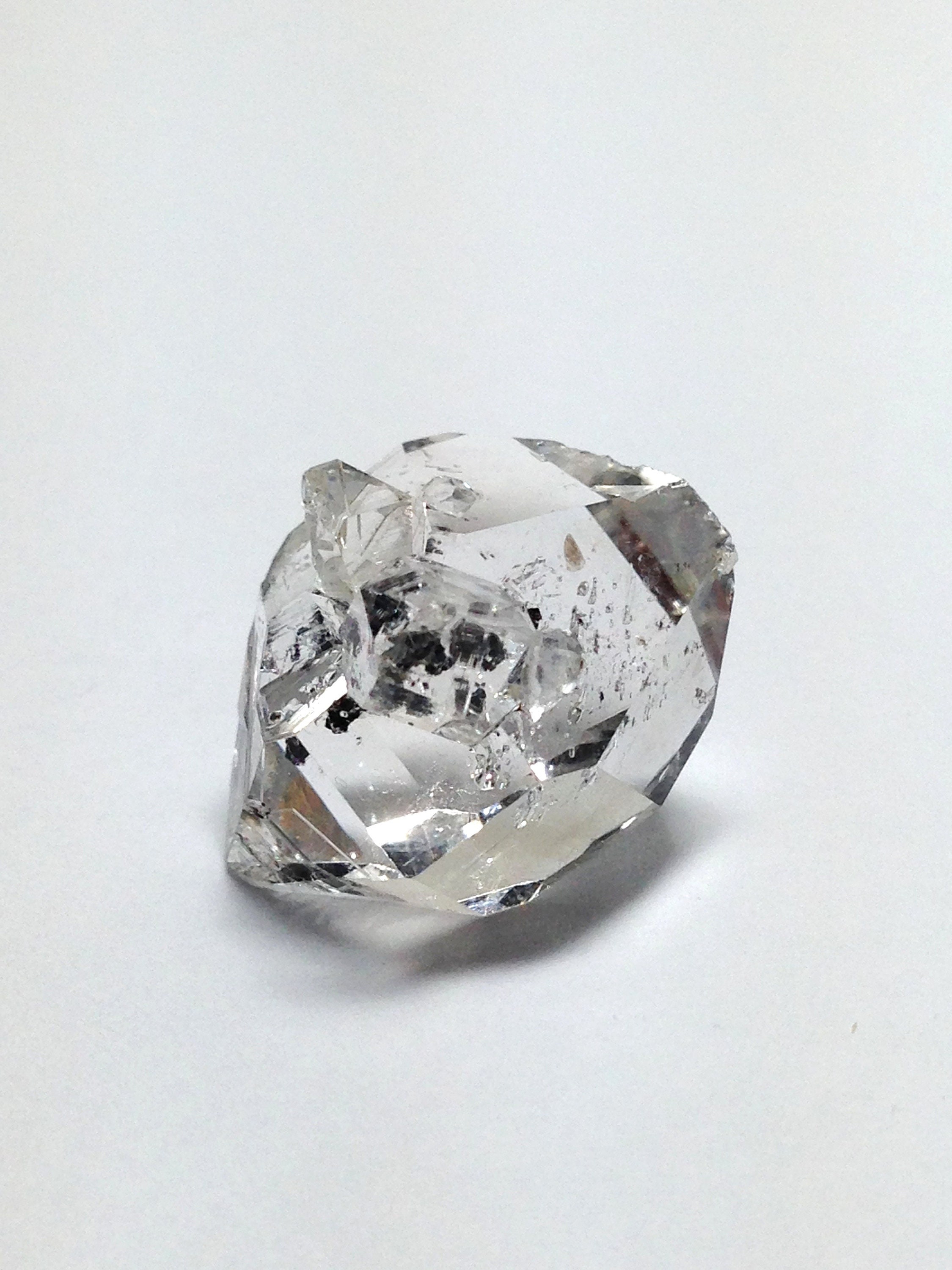 Inner Space Herkimer Diamond Crystal w/ Micro enhydro bubbles Cosmic ...