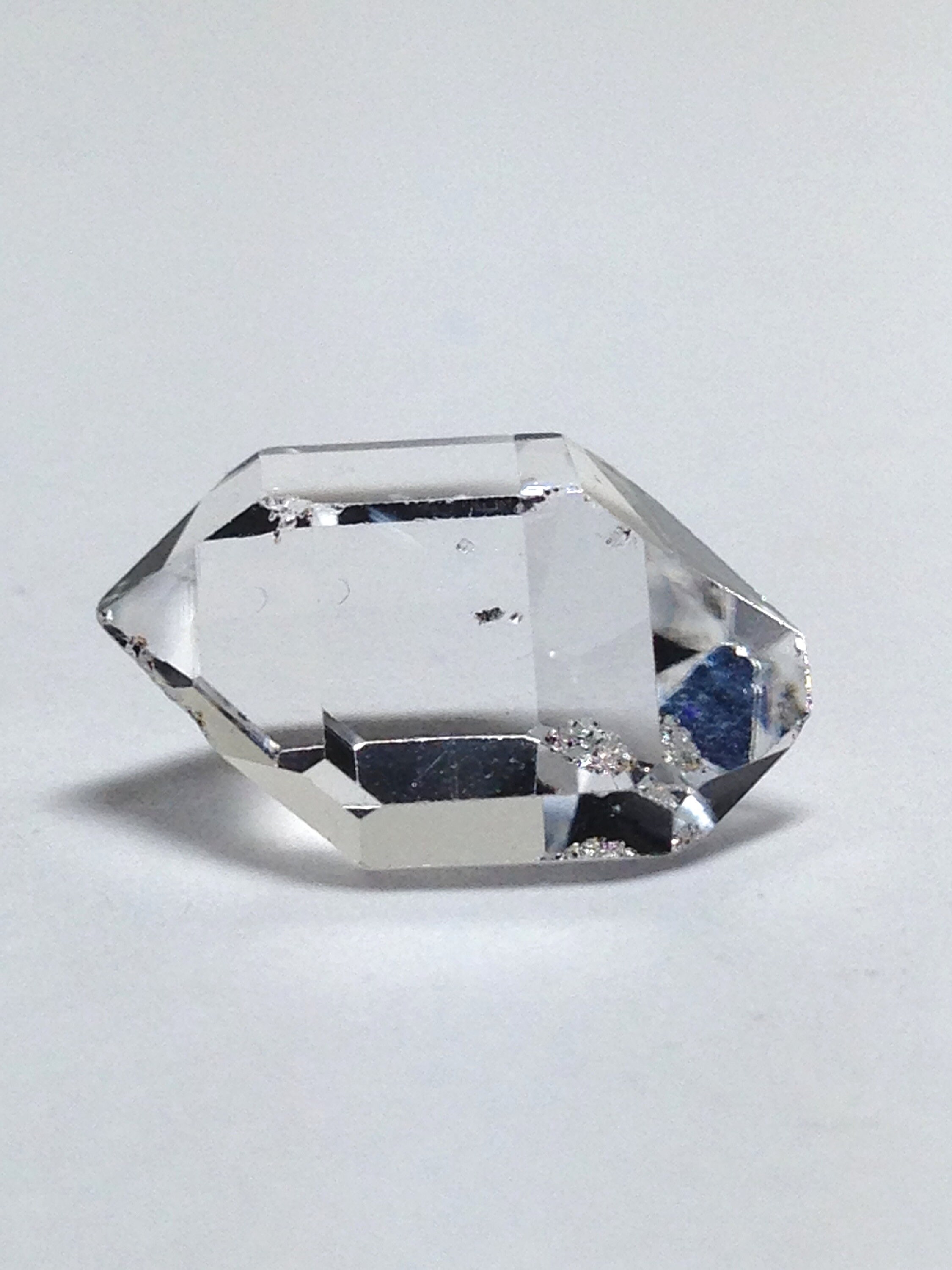 AA Grade Herkimer Diamond Crystal w/ Isis Face Diamond Window Left ...
