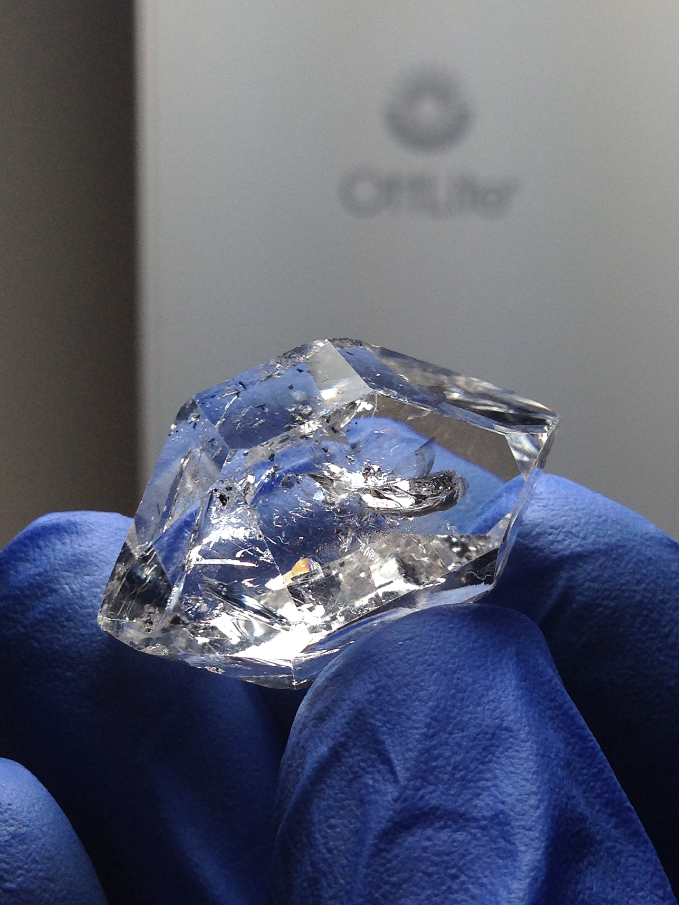 Herkimer Diamond DOW Channeler Crystal w/ Plasma inclusions Isis and ...